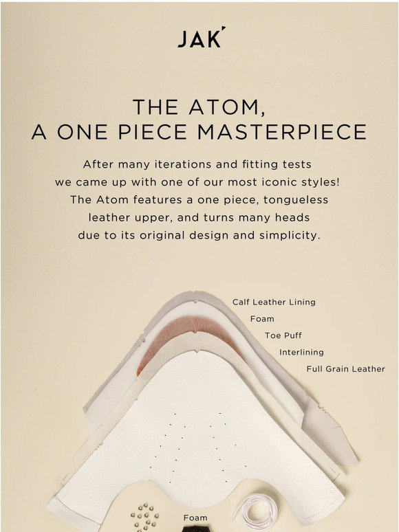 JAK Shoes: The Atom - A one piece masterpiece | Milled