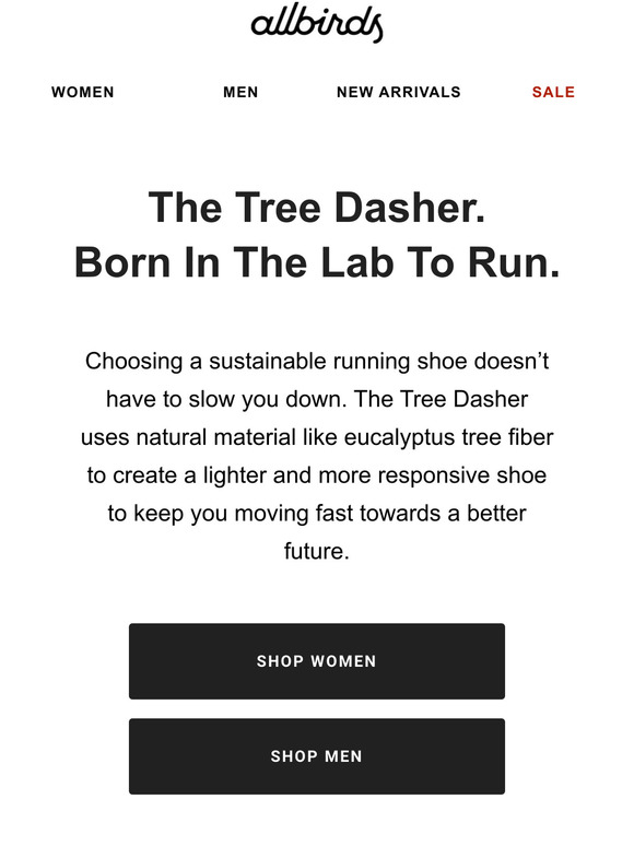 Allbirds: High Speed (Tree) Fiber | Milled