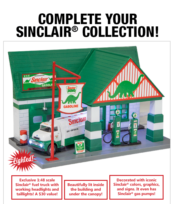 Menards: New! Sinclair Tank Car! | Milled
