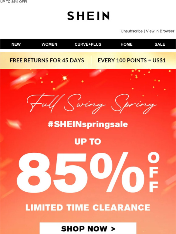 Shein UK: It's our Spring Sale 2023😝 | Milled