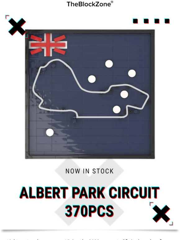 The Block Zone: Albert Park Track Map is in stock 🇦🇺 | Milled