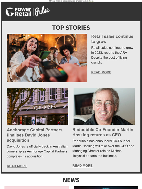 Power Retail: Dining out Bolsters Retail Growth | David Jones Sale ...