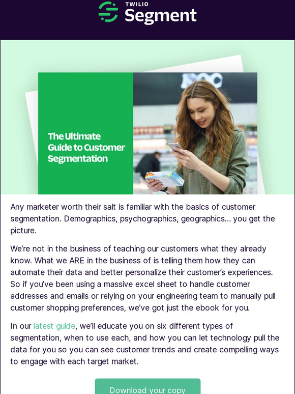 Segment: How to divide and conquer customer segmentation | Milled