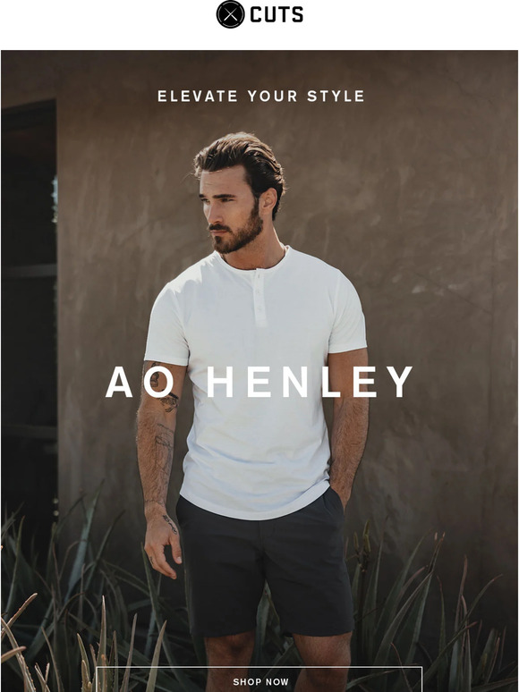 Cuts: NEW: AO Henley Colors | Milled