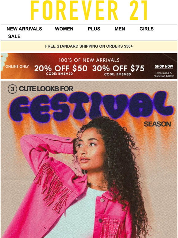 Forever 21: Festival Trends 🤘🌵 | Milled