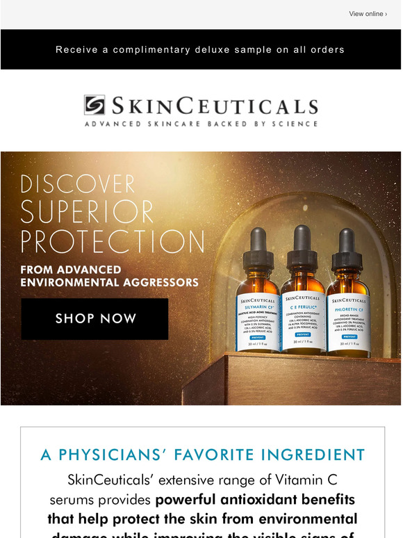 Skinceuticals: Celebrate the Proven Protection of Vitamin C | Milled