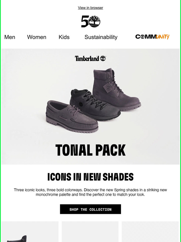 Timberland: Icons in new bold colorways | Milled