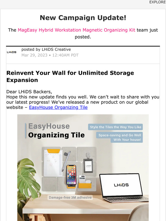Indiegogo: 📢 Update #3 from MagEasy Hybrid Workstation Magnetic ...