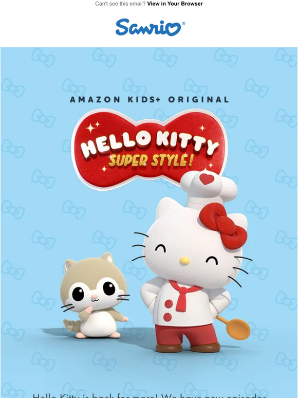 Hello Kitty: New episodes available for Hello Kitty Super Style! | Milled