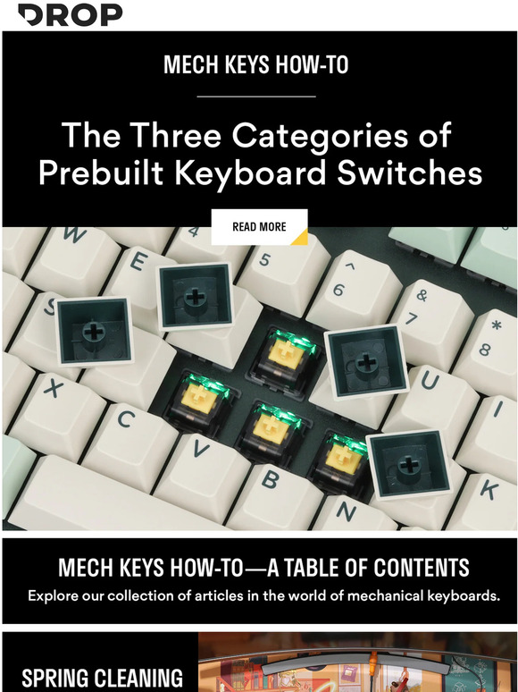 Drop: Mech Keys How-To: The Three Categories of Prebuilt Keyboard ...