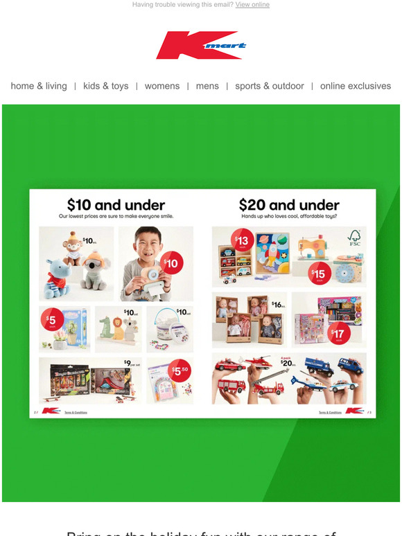 Kmart Australia: New fun-packed catalogue out now | Milled