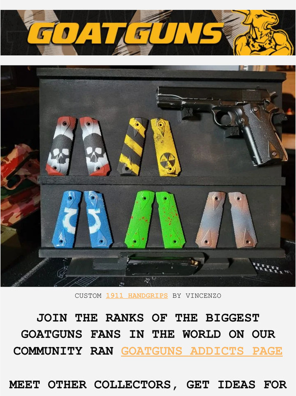GoatGuns: Become a GoatGun Addict Today! | Milled
