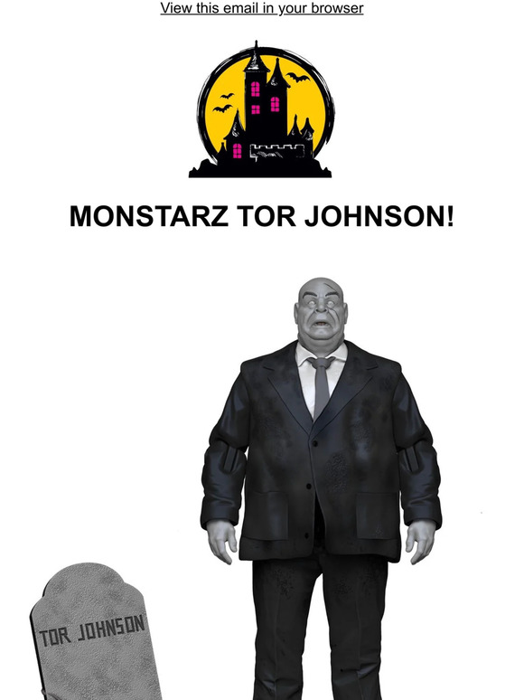 Amok Time Toys: NEW FROM MONSTARZ TOR JOHNSON! | Milled