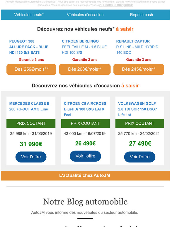 Auto JM: - AutoJM: Derniers jours pour profiter de votre remise Votre ...