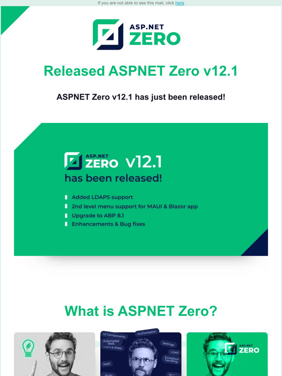 AspnetZero: 🎉 AspNet Zero v12.1 Final has been released! | Milled