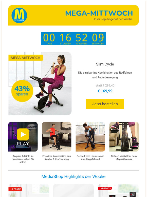 Mediashop: Mega Deal: Der effektivste 3in1 Heimtrainer aller Zeiten ...