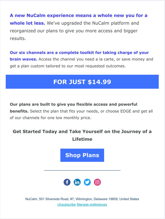 NuCalm: Introducing the New NuCalm | More Affordable and More Flexible ...