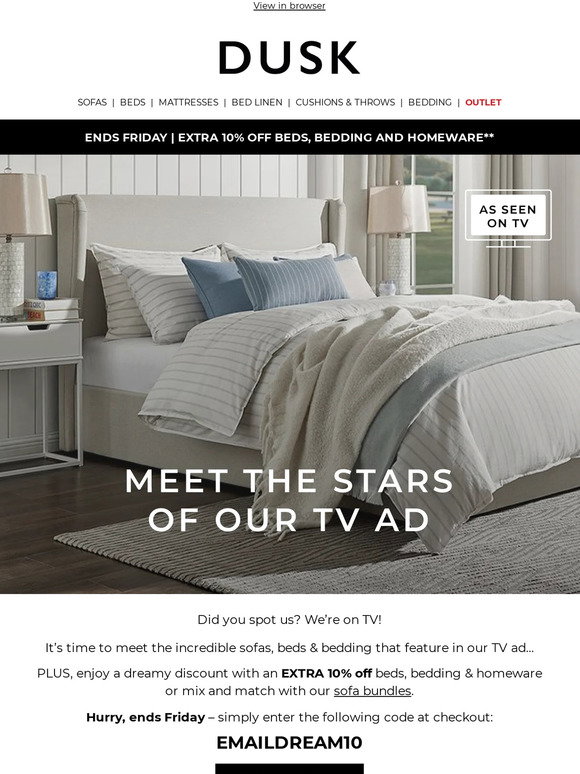 Dusk: Meet the stars of our TV ad | Milled