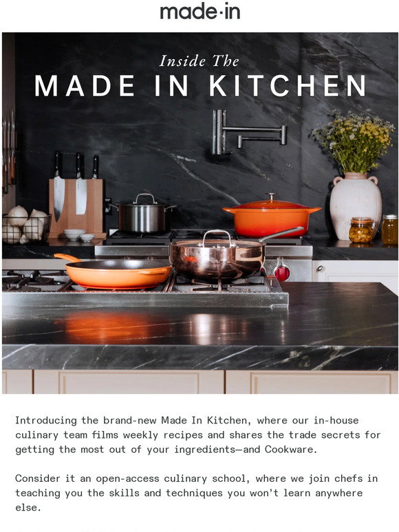 Made In: Introducing the Made In Kitchen | Milled
