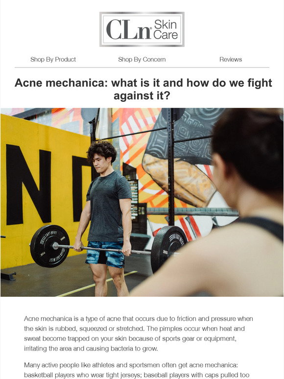 CLn Skin Care: Acne mechanica: what is it and how do we fight against ...