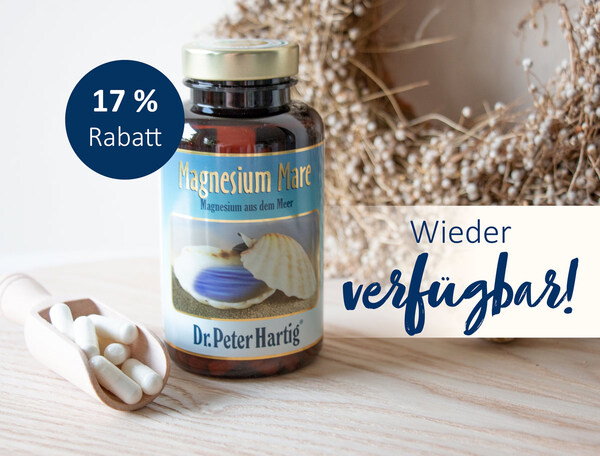 Dr. Peter Hartig: Endlich wieder da: Magnesium Mare® 😍 | Milled