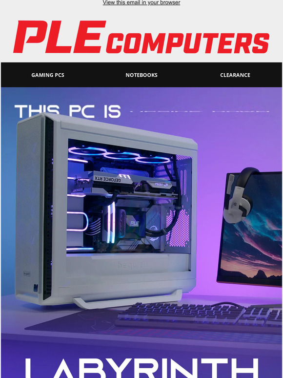 PLE Computers: We Built An Upside Down RTX 4080 PC 🤯 | Milled