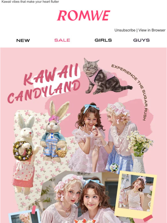Romwe.com CPS - Worldwide: Kwaii Candyland🌸🍓 | Milled