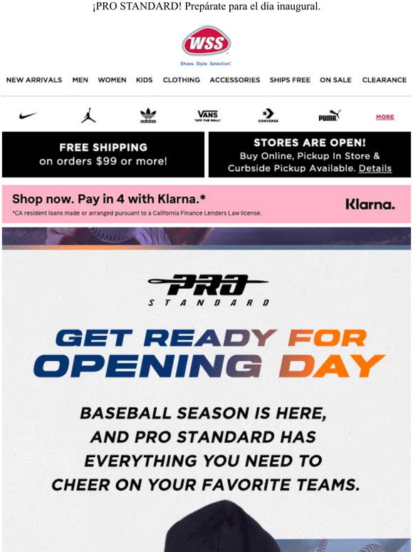 WSS: PRO STANDARD! Get Ready for Opening Day | Milled