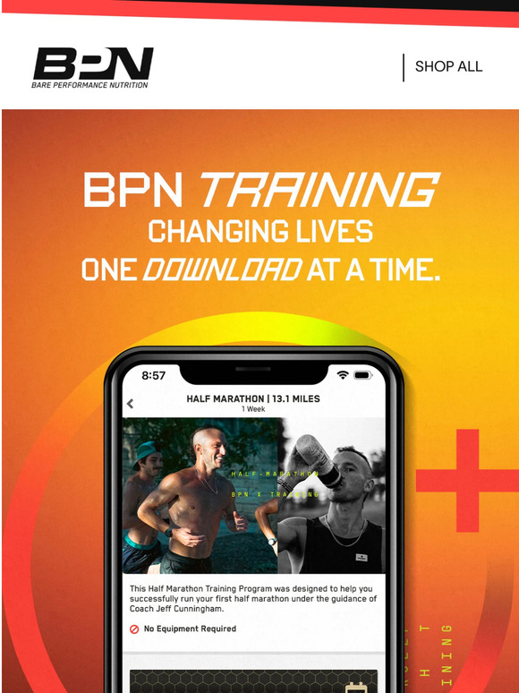 Bare Performance Nutrition: BPN TRAINING APP IS NOW LIVE! | Milled