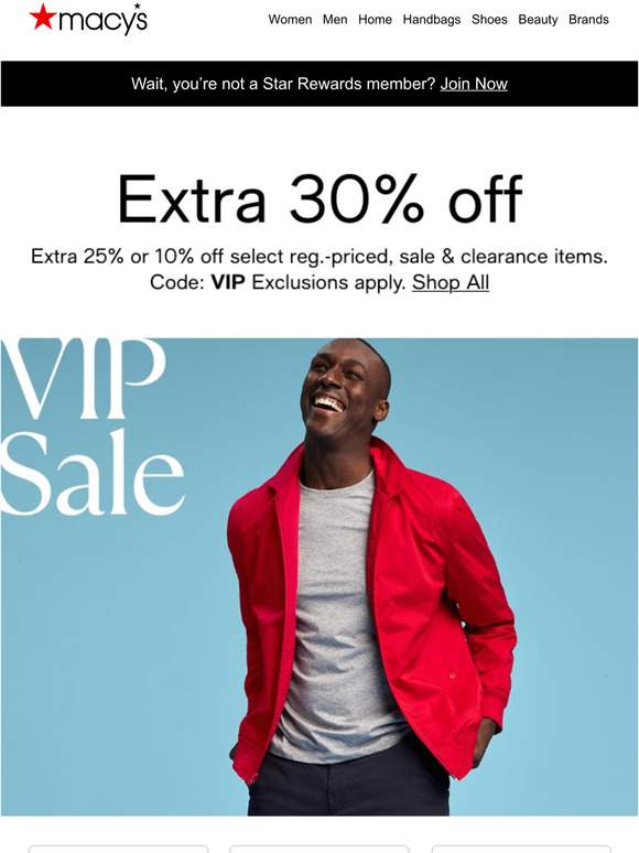 Macy's: We've got an extra 30% off, but it ends soon! 🛍️ | Milled