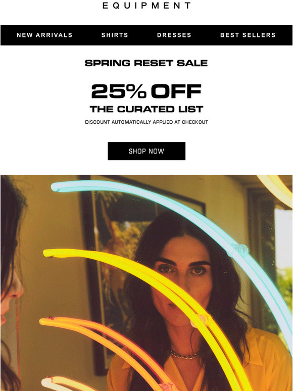 Equipment: Introducing: The Mila Dress + 25% Off Selection | Milled