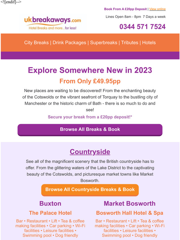 UK Breakaways: Our Favourite Breaks For 2023 | Milled