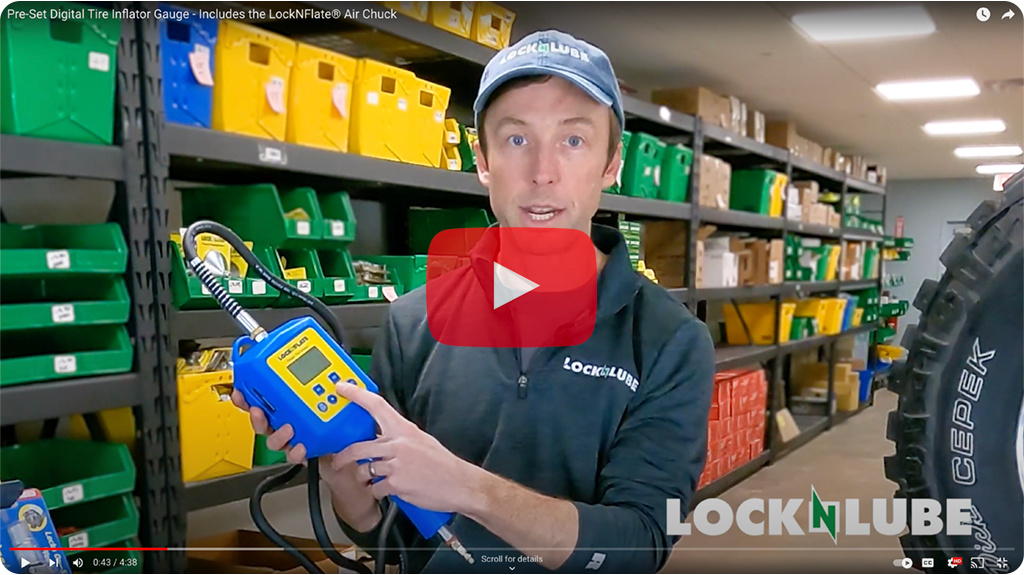 LockNLube: Introducing the LockNFlate Pre-Set Digital Tire Inflator ...