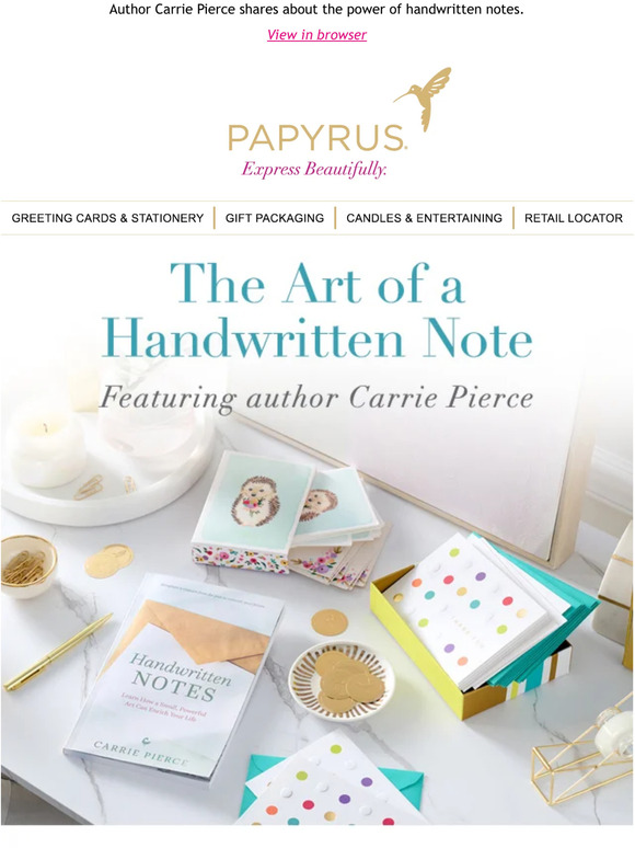 Papyrus: Thinking of You Day is August 20th - Celebrate with Us! | Milled