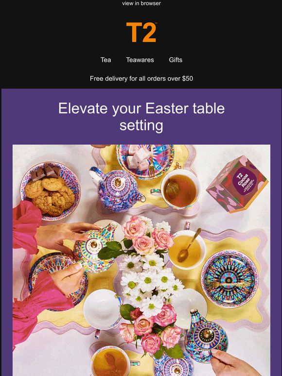 T2 Tea: Meet our NEW colourful teaware collections... | Milled