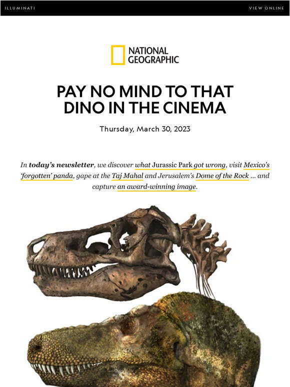 National Geographic: NEW: Dinos didn't have scary exposed teeth. Lips ...