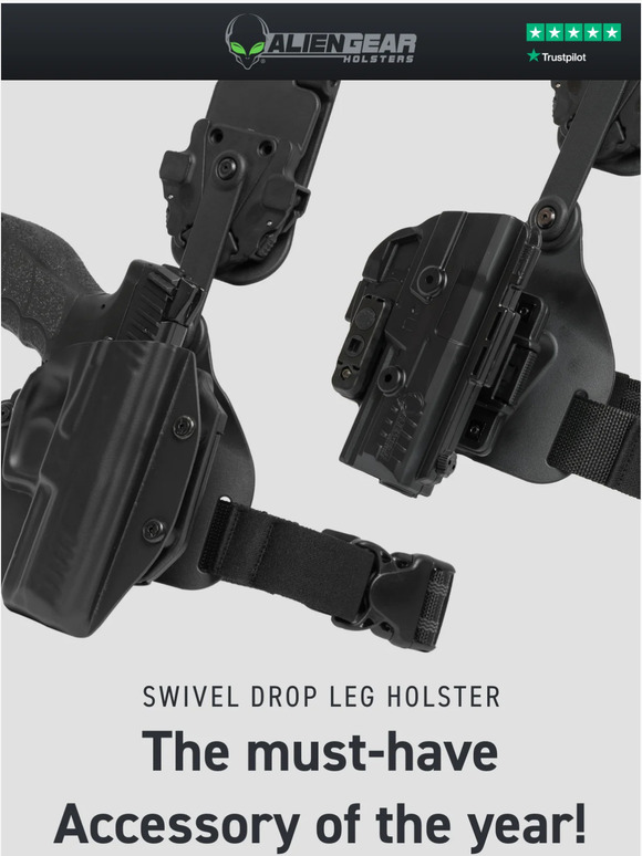 Alien Gear Holsters: New Swivel Drop Leg Available Now! | Milled