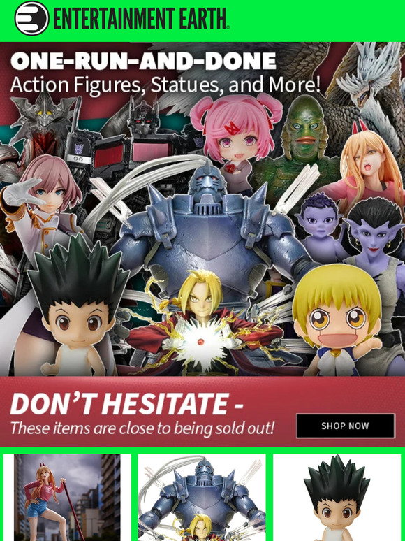 Entertainment Earth: Quick! 🔥 Anime Statues and Figs Won’t Be Here Long ...