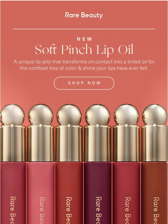 Rare Beauty: It’s here! NEW Soft Pinch Tinted Lip Oil | Milled