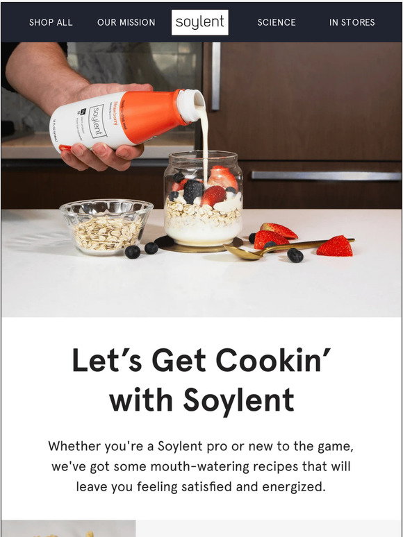 Soylent The Soylent Recipes You Never Knew You Needed Milled