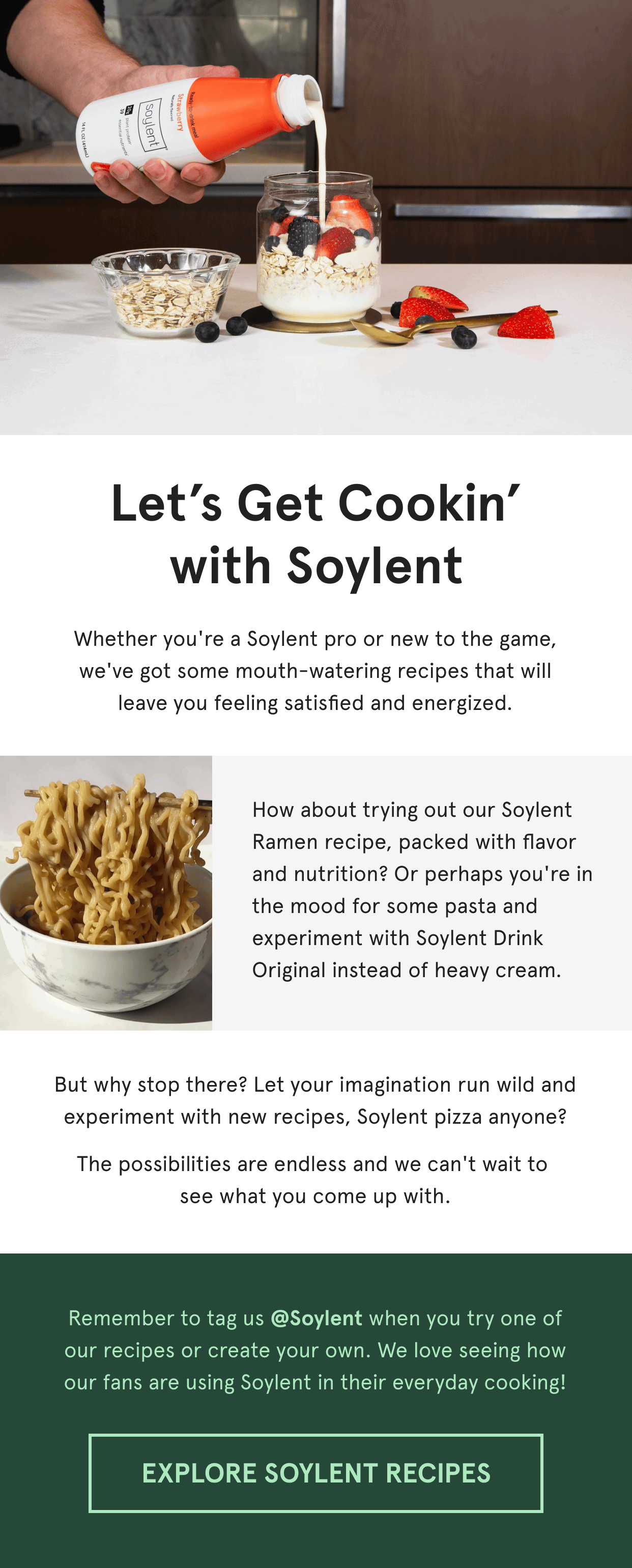 Soylent The Soylent Recipes You Never Knew You Needed Milled