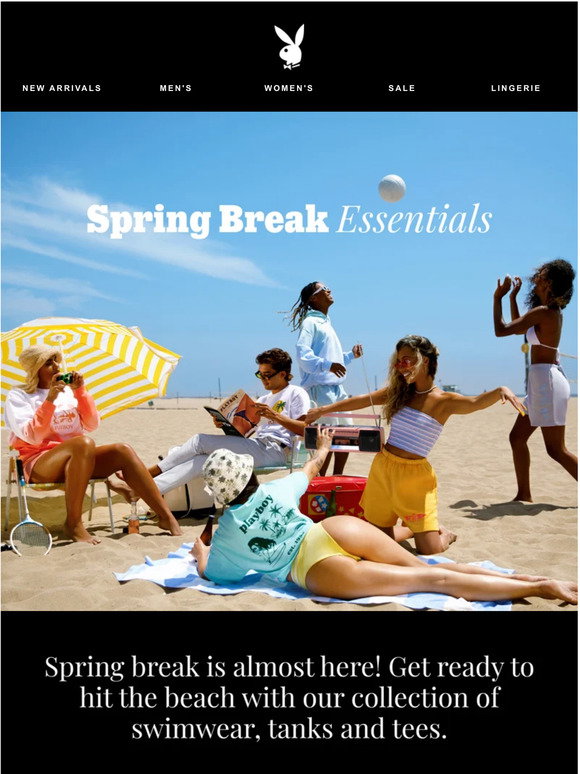 Playboy: Must-Have Spring Break Staples | Milled