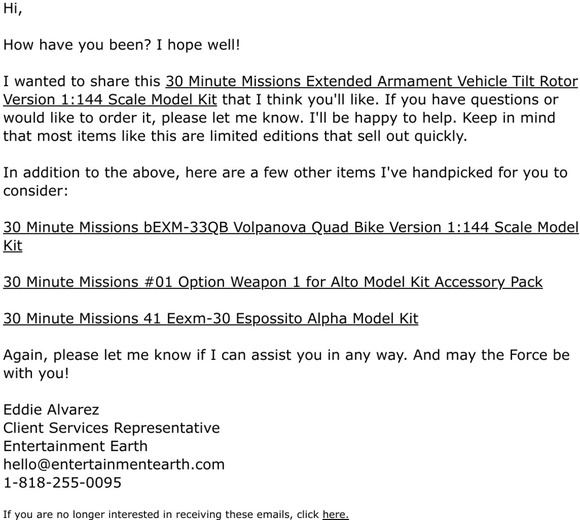 Entertainment Earth: Did You See This 30 Minute Missions Extended ...