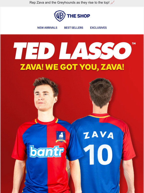 WB Shop: We Got Zava! Be the First to Own the Exclusive Zava Jersey ...