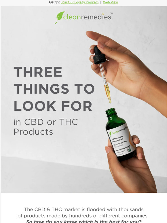 Clean Remedies: 💡 Do you know the 3 things to look for? | Milled