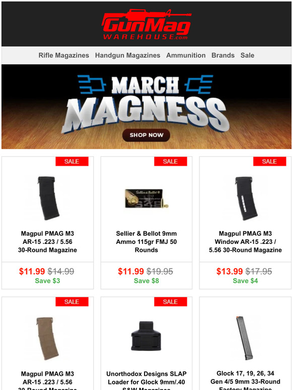 GunMag Warehouse: Elite 8 Magazines Are In, Is Your Pick Still Alive ...