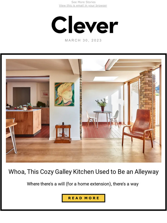 Architectural Digest: This cozy galley kitchen in London used to be an ...