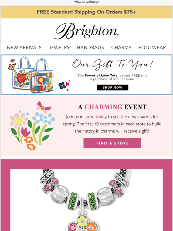 Brighton: New Spring Charms | Milled