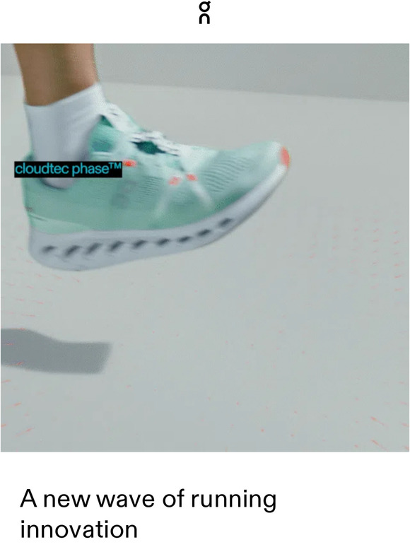 On Running: ☁️ Feel the wow with CloudTec Phase™ | Milled