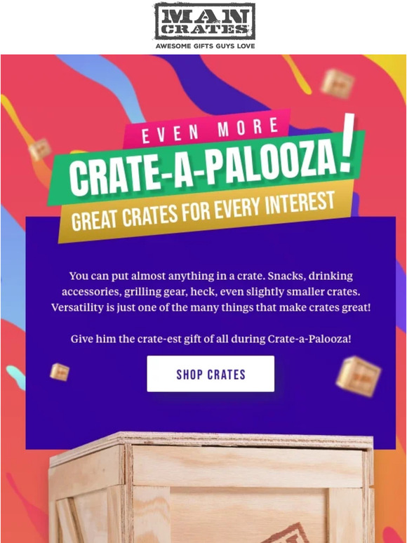 Man Crates: 🍗 Food, Drinks, Grilling? These Crates Have it All | Milled